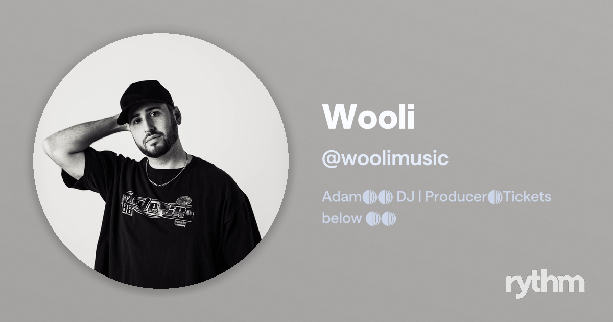 Wooli · Rythm