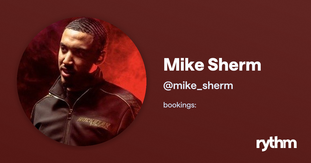 Mike Sherm · Rythm