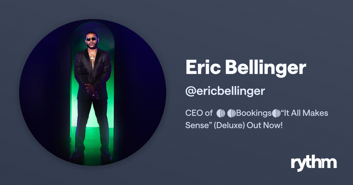 Eric Bellinger · Rythm