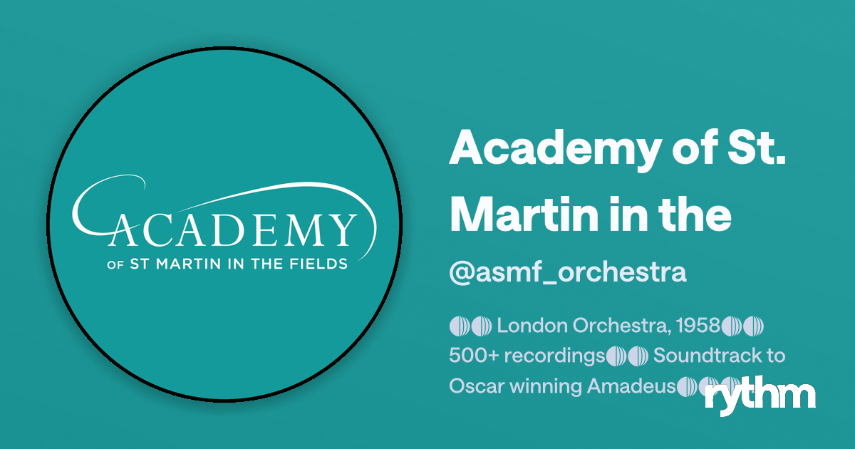 Academy of St. Martin in the Fields · Rythm