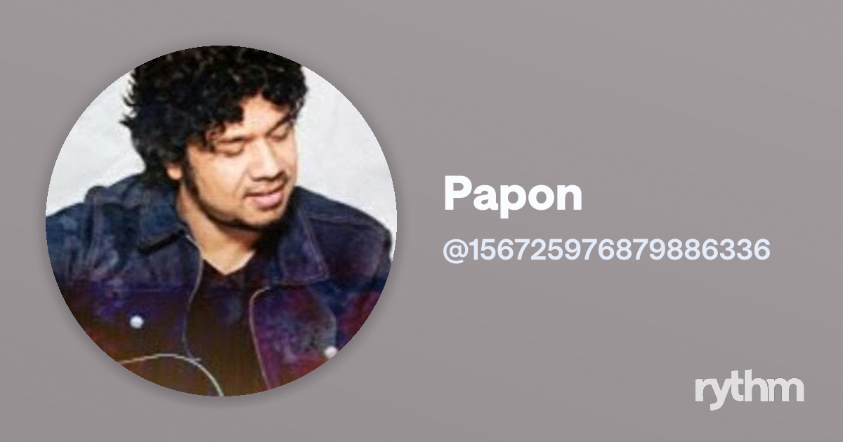Papon · Rythm