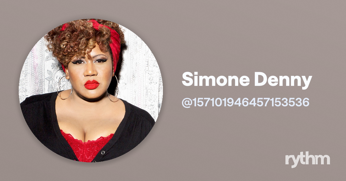 Simone Denny · Rythm