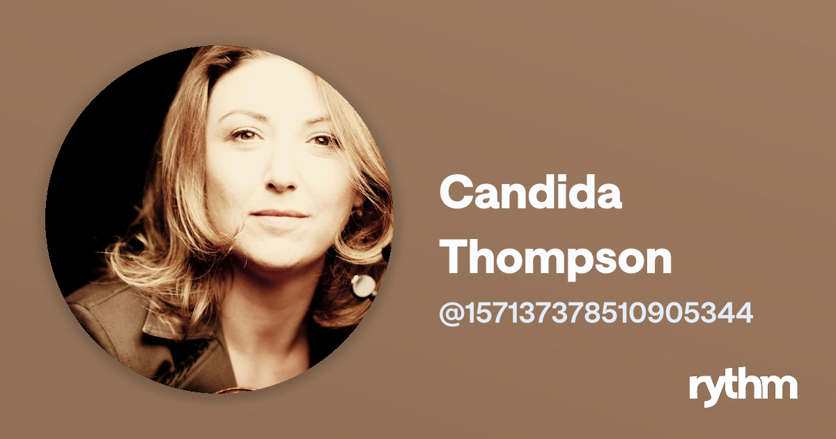 Candida Thompson · Rythm