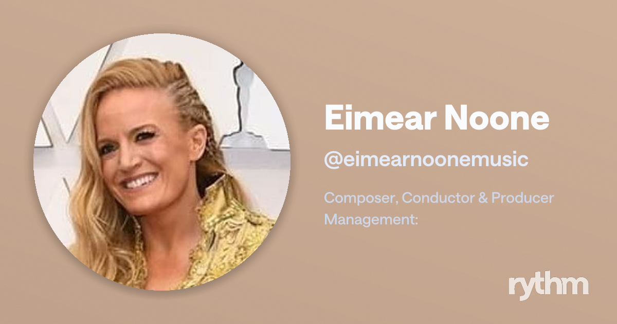 Eimear Noone · Rythm