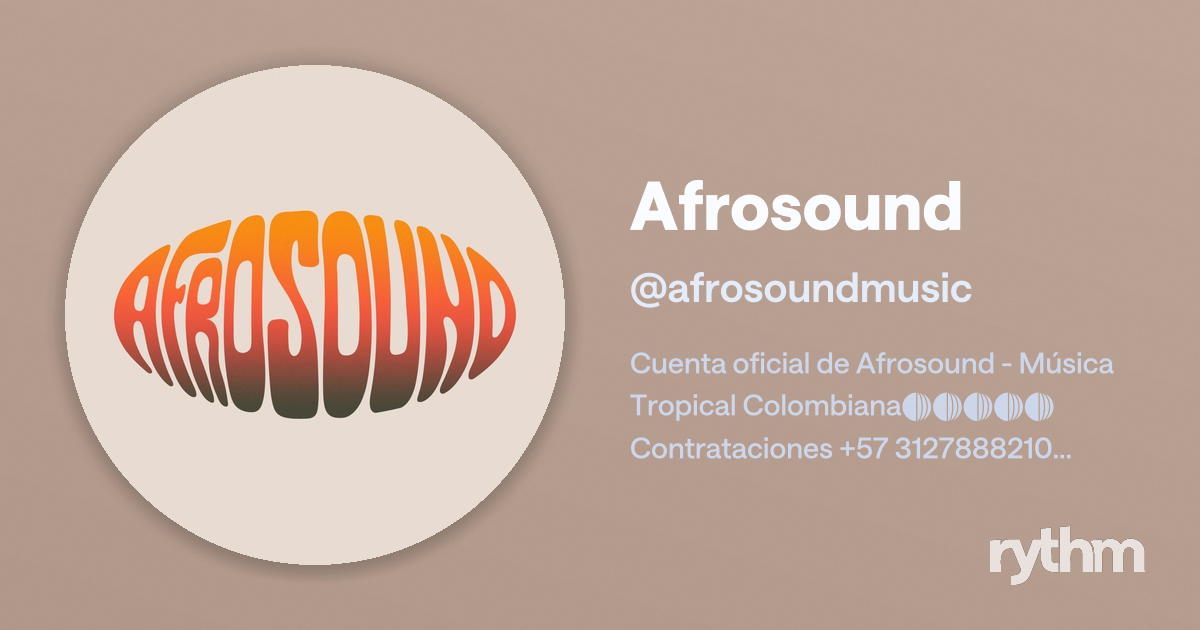 Afrosound · Rythm