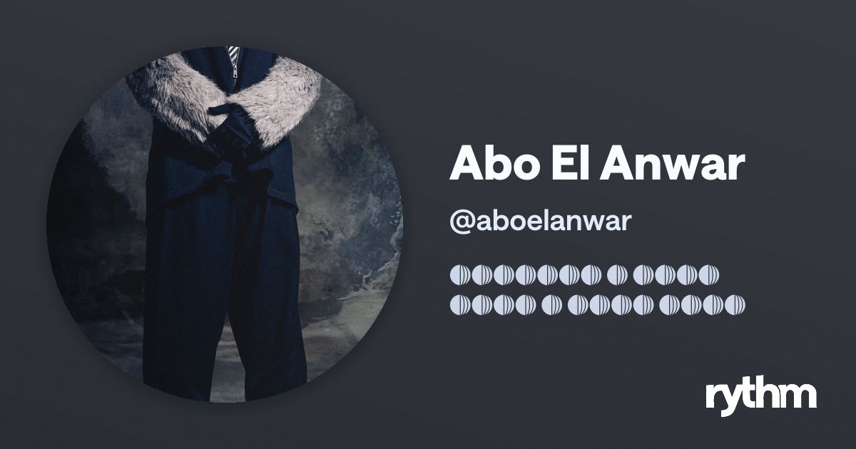 Abo El Anwar · Rythm