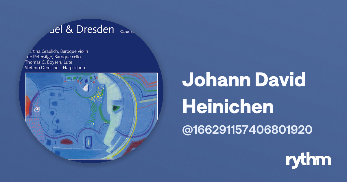 Johann David Heinichen · Rythm