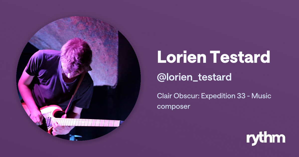Lorien Testard · Rythm