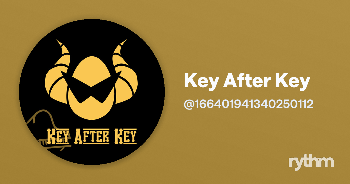 Key After Key · Rythm