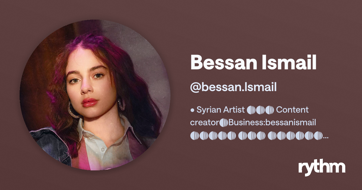 Bessan Ismail · Rythm