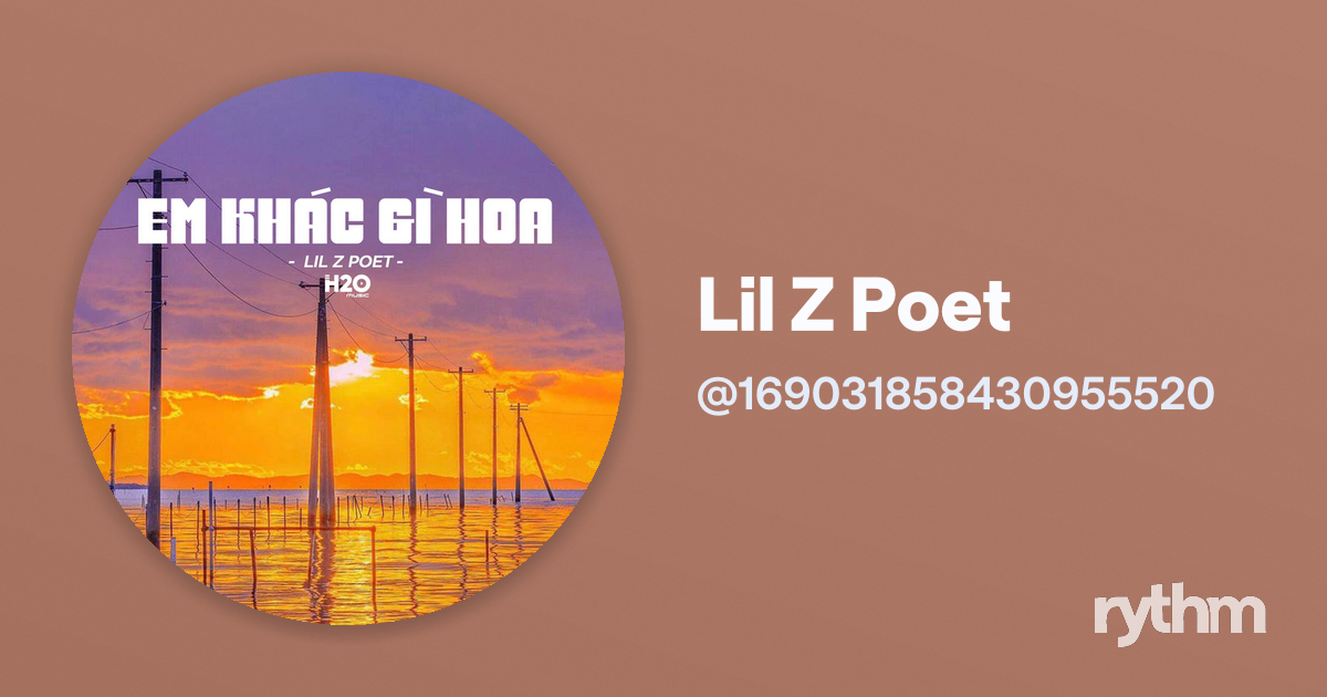 Lil Z Poet · Rythm