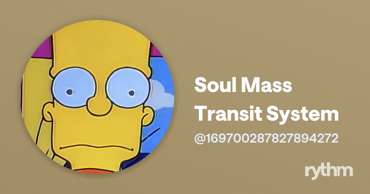 Soul Mass Transit System · Rythm